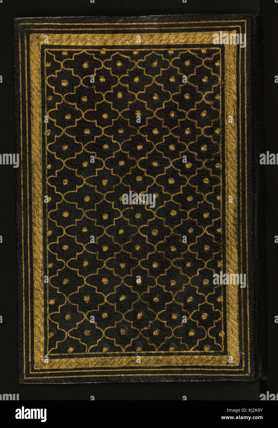 Muhammad ibn Mustafa Izmiri - Qur'an - Walters W577 - Closed Top View A ...