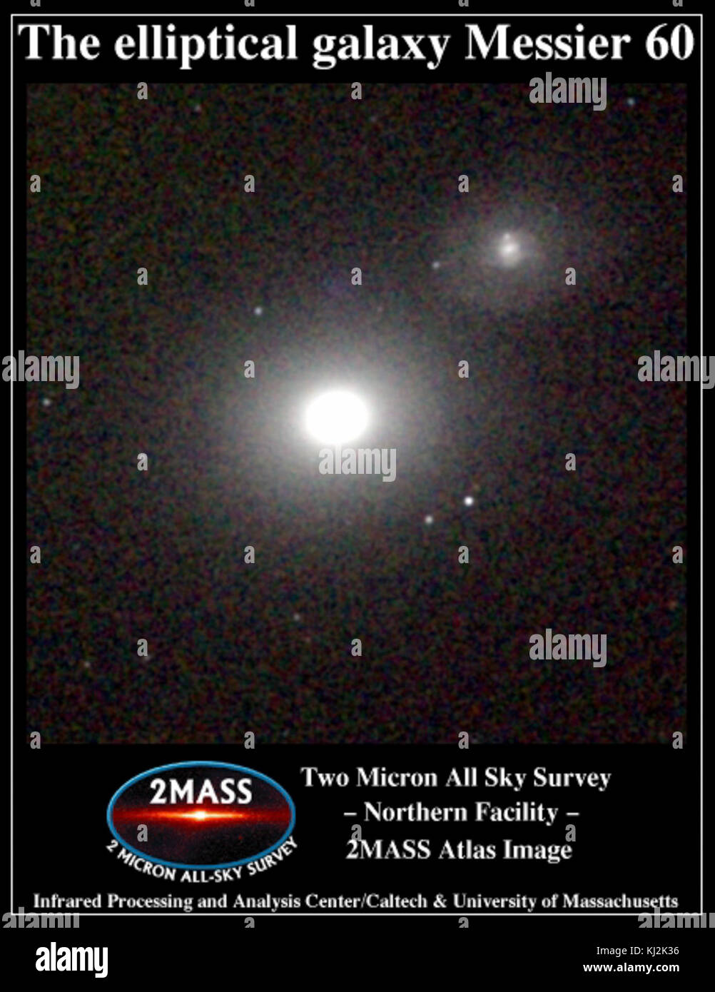 Messier 060 2MASS Stock Photo - Alamy
