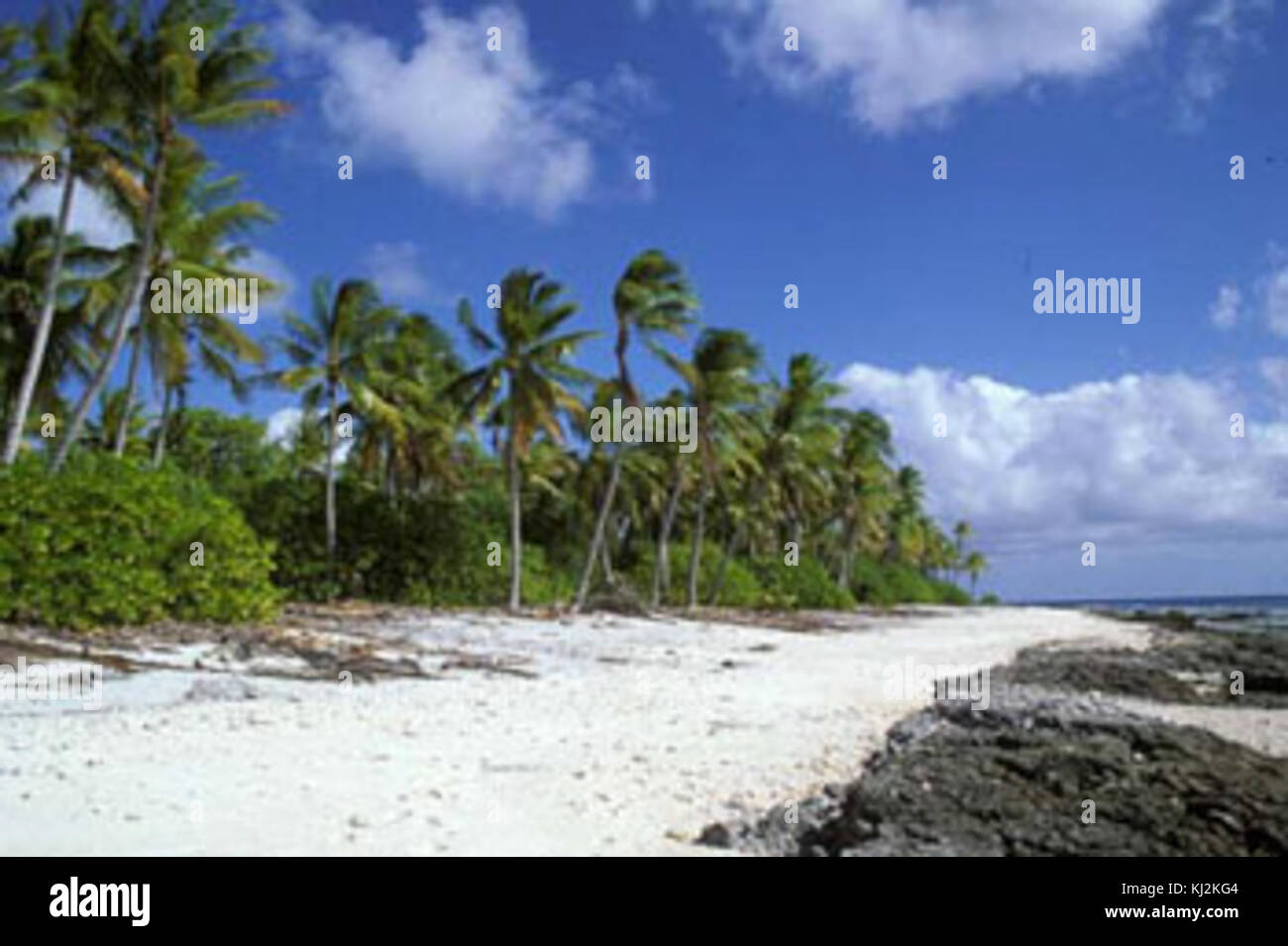 Orona Landing Beach AKK Stock Photo - Alamy