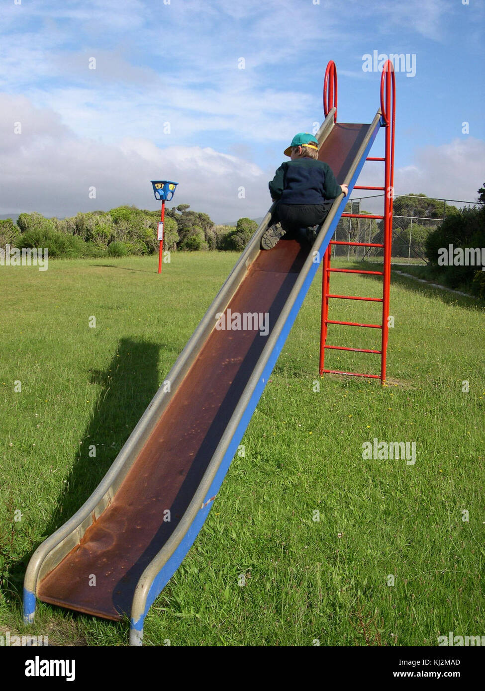 Playground slide (1 Stock Photo - Alamy