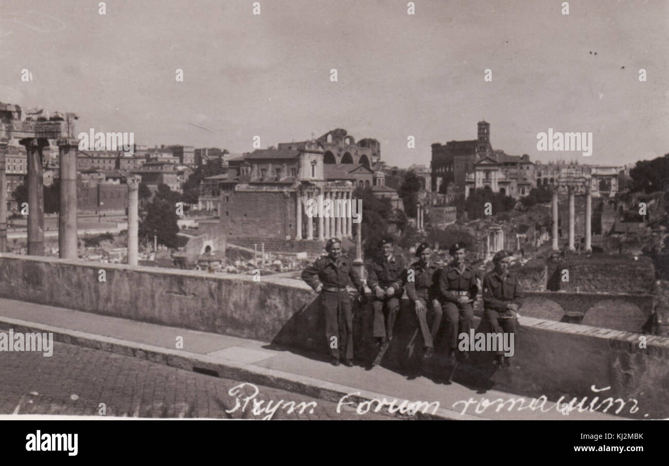 Polish II Corps (80) - 1946-04-27 - Rome Stock Photo - Alamy