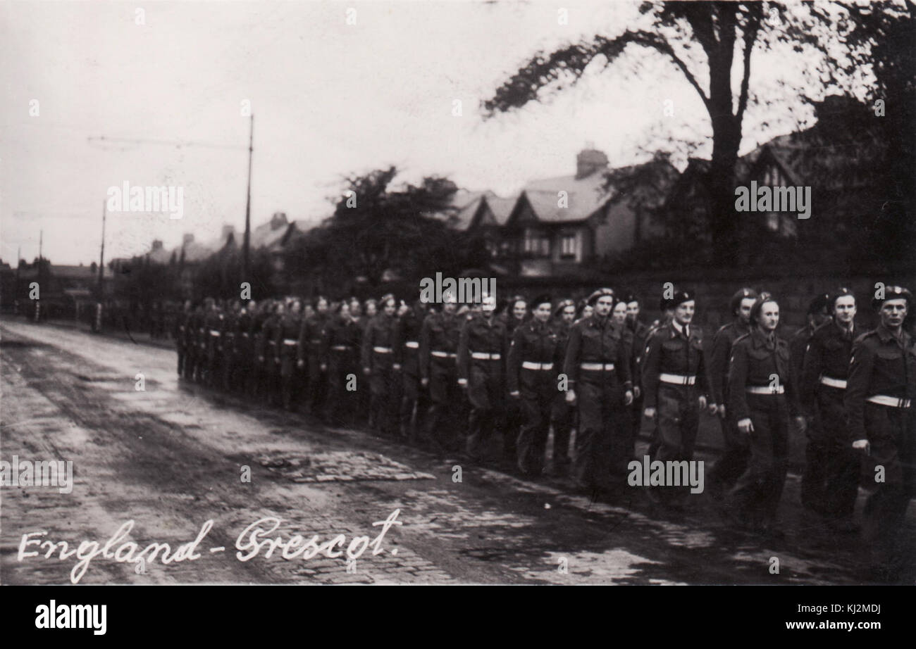Polish II Corps (60) - 1946-07-03 - Prescot Stock Photo - Alamy