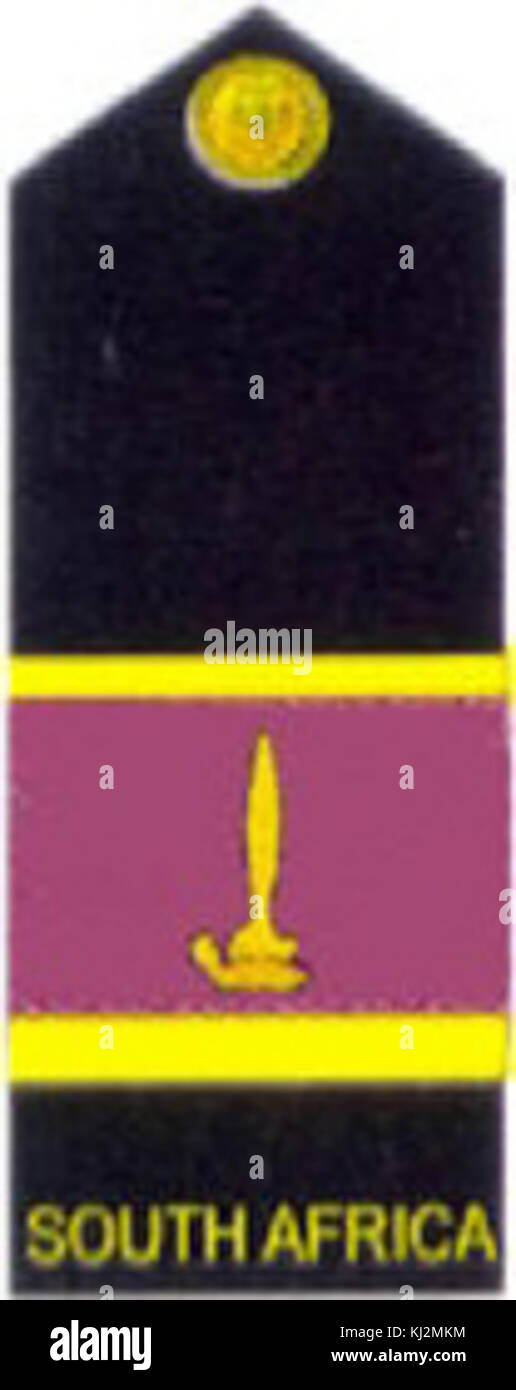 SADF Hindu Chaplain Shoulderboard Stock Photo - Alamy