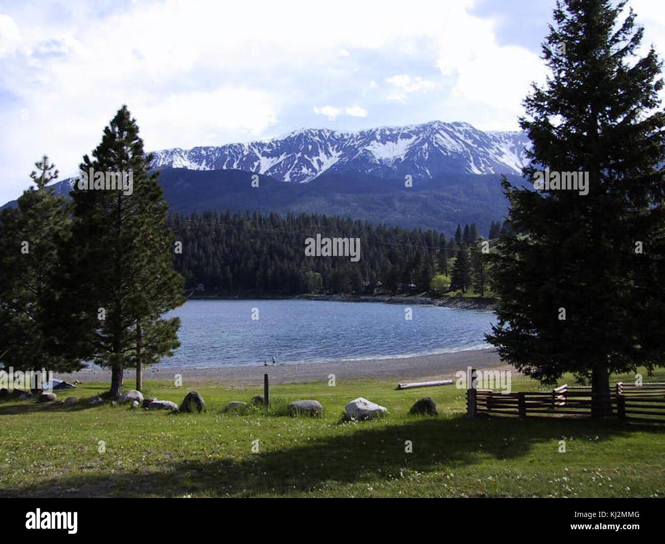 Wallowa mts lake Stock Photo - Alamy