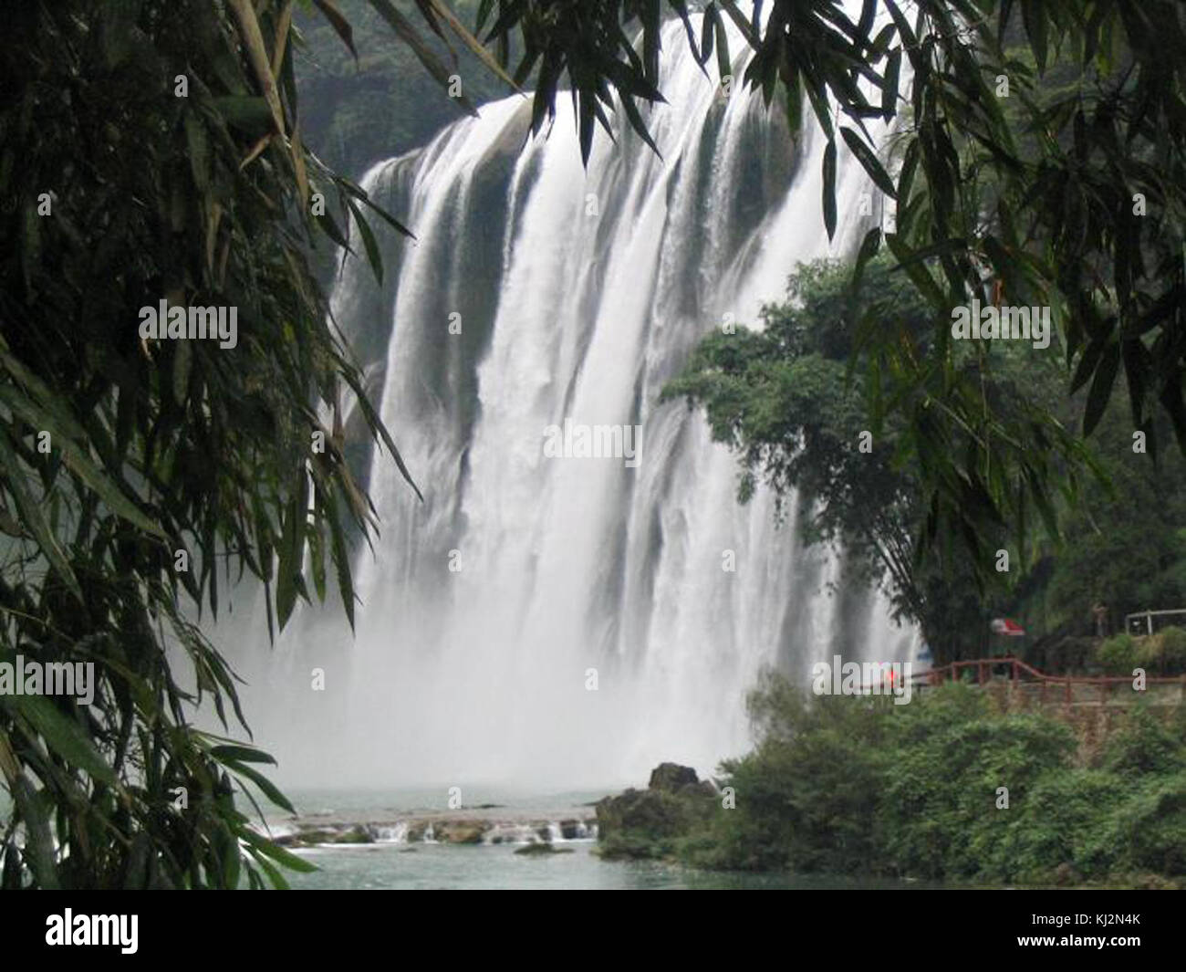 Huangguoshu is a famous waterfall located in the Anshun region of ...