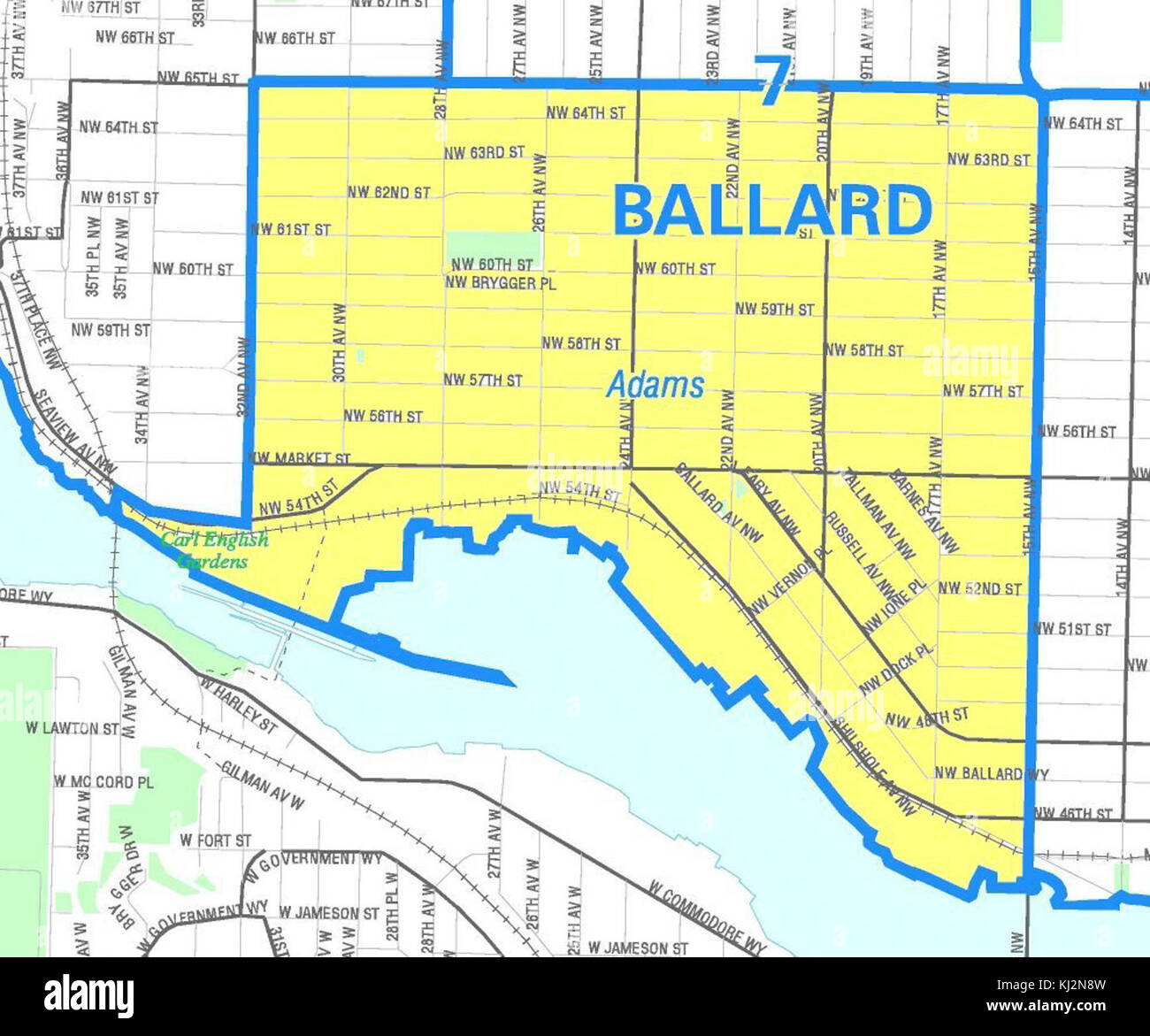 Adams map hi-res stock photography and images - Alamy