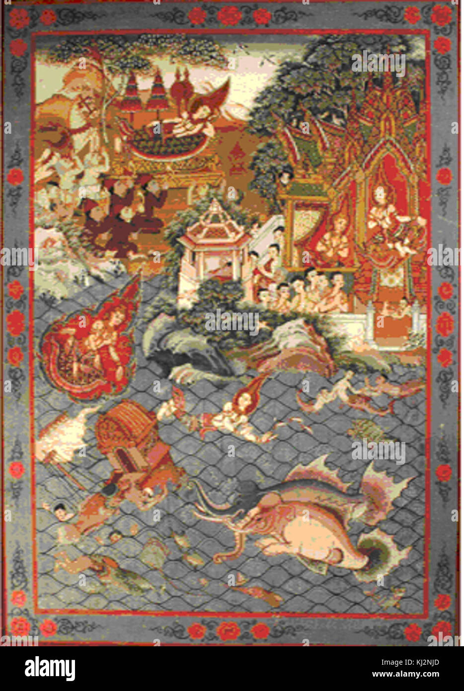 Mahajanaka jataka hi-res stock photography and images - Alamy