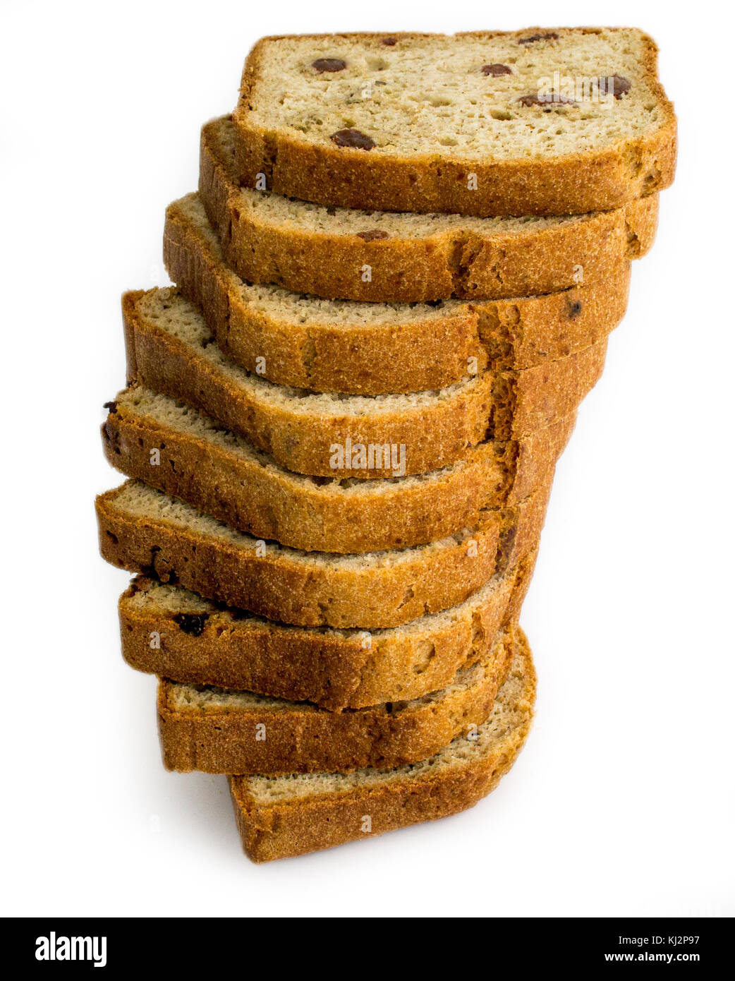 Sliced Toasted Bread Stock Photo - Alamy