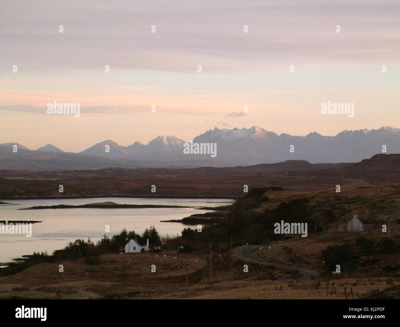 The Cuillin mountains isle of skye Scotland Stock Photo - Alamy