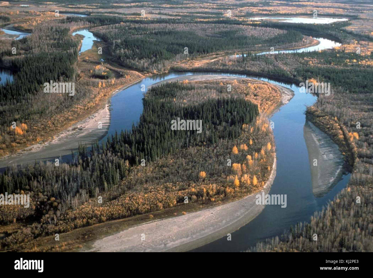 River meanders through the beautiful landscapes Stock Photo - Alamy