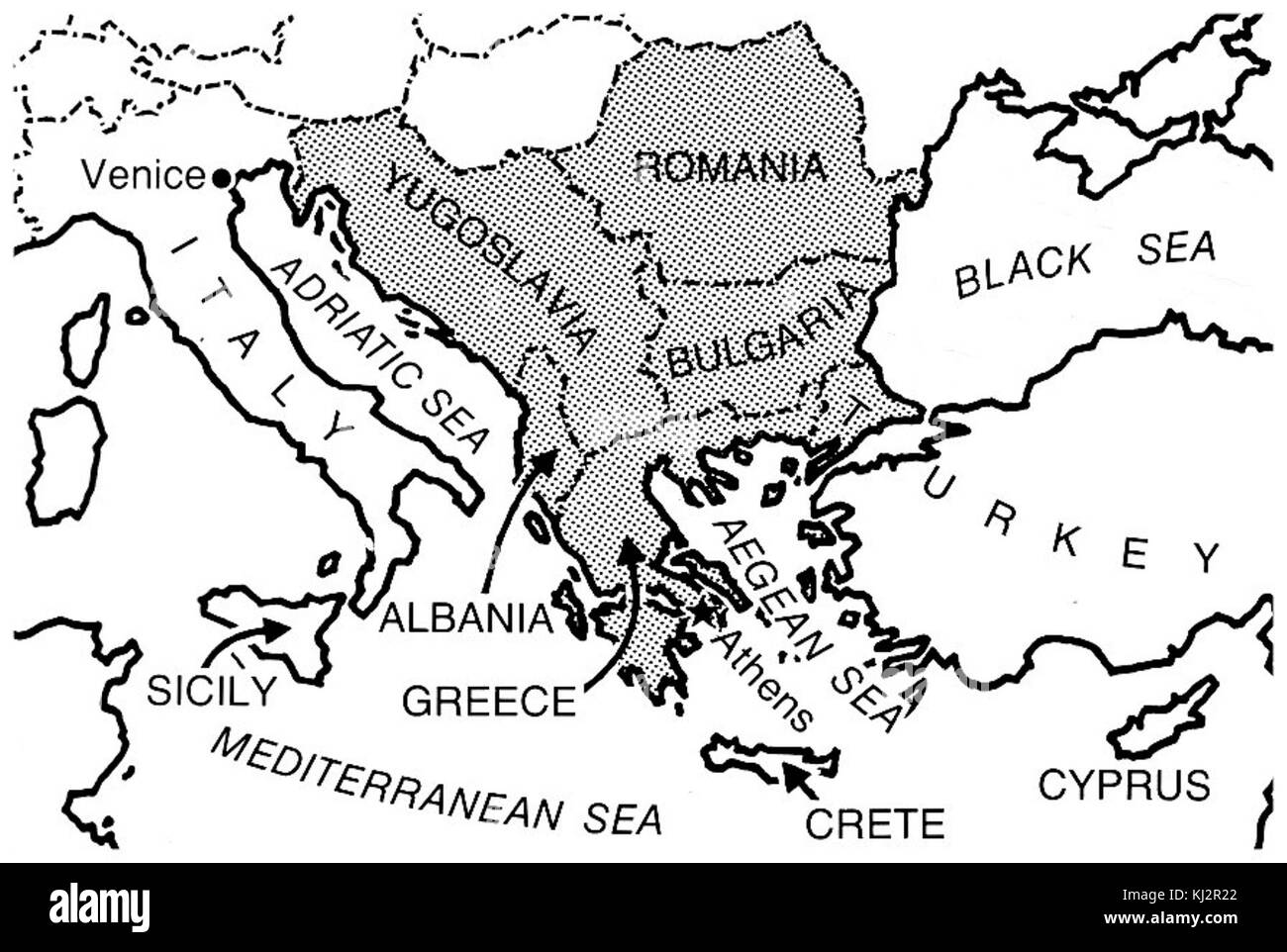 Balkan news Black and White Stock Photos & Images - Alamy