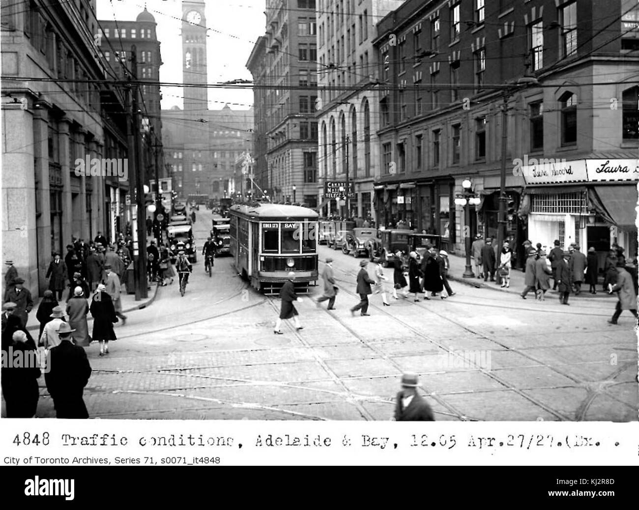 Adelaide and Bay Streets Stock Photo - Alamy