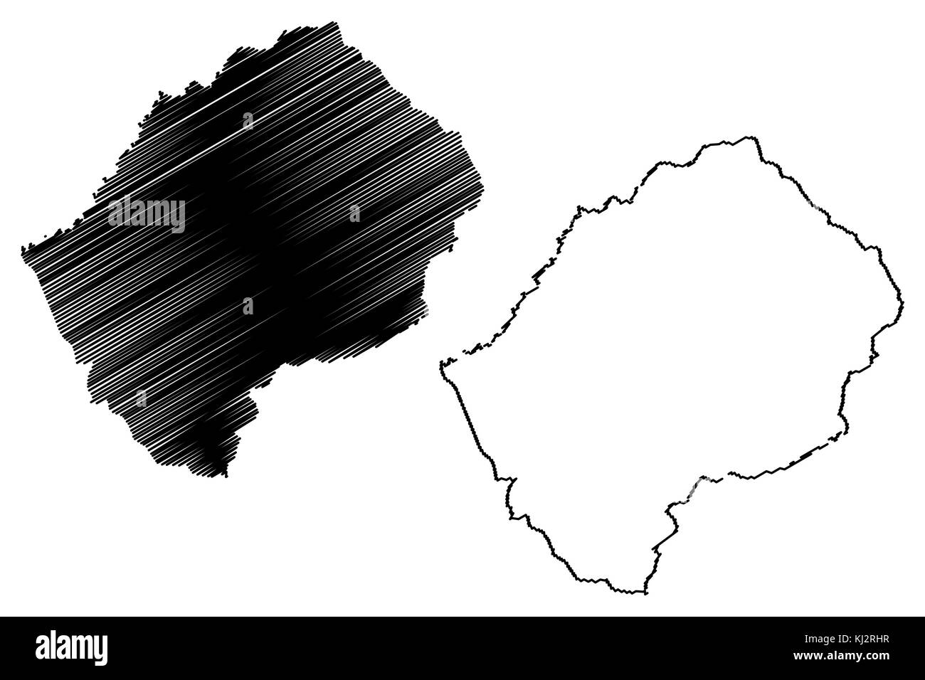South africa sketch scribble Black and White Stock Photos & Images - Alamy
