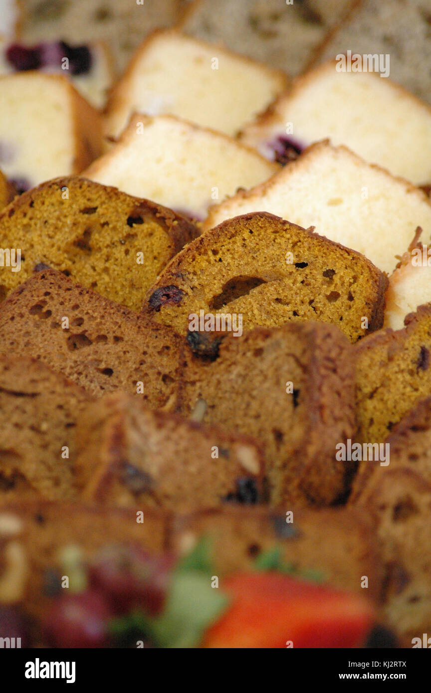 Assortment of breakfast breads Stock Photo - Alamy