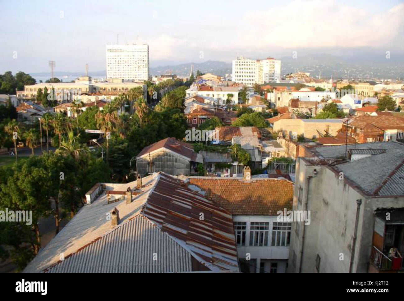 A photograph of Batumi, Georgia, showcasing its scenic coastal ...
