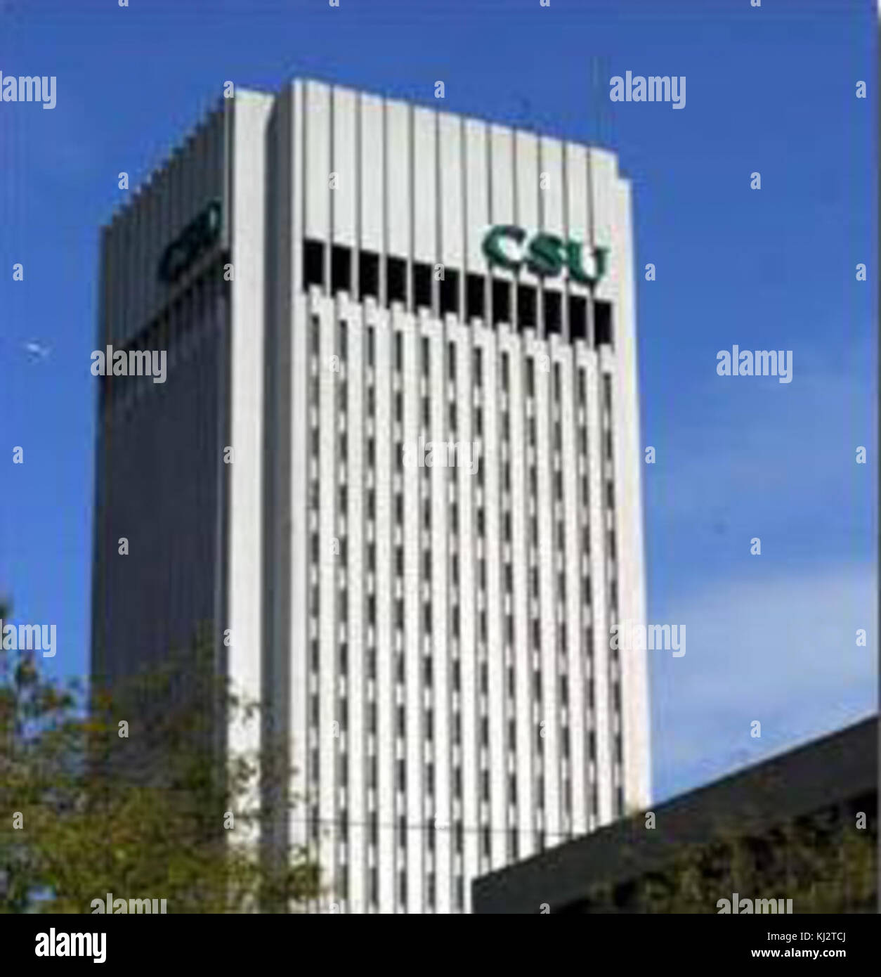 CSU Rhodes Tower Stock Photo - Alamy