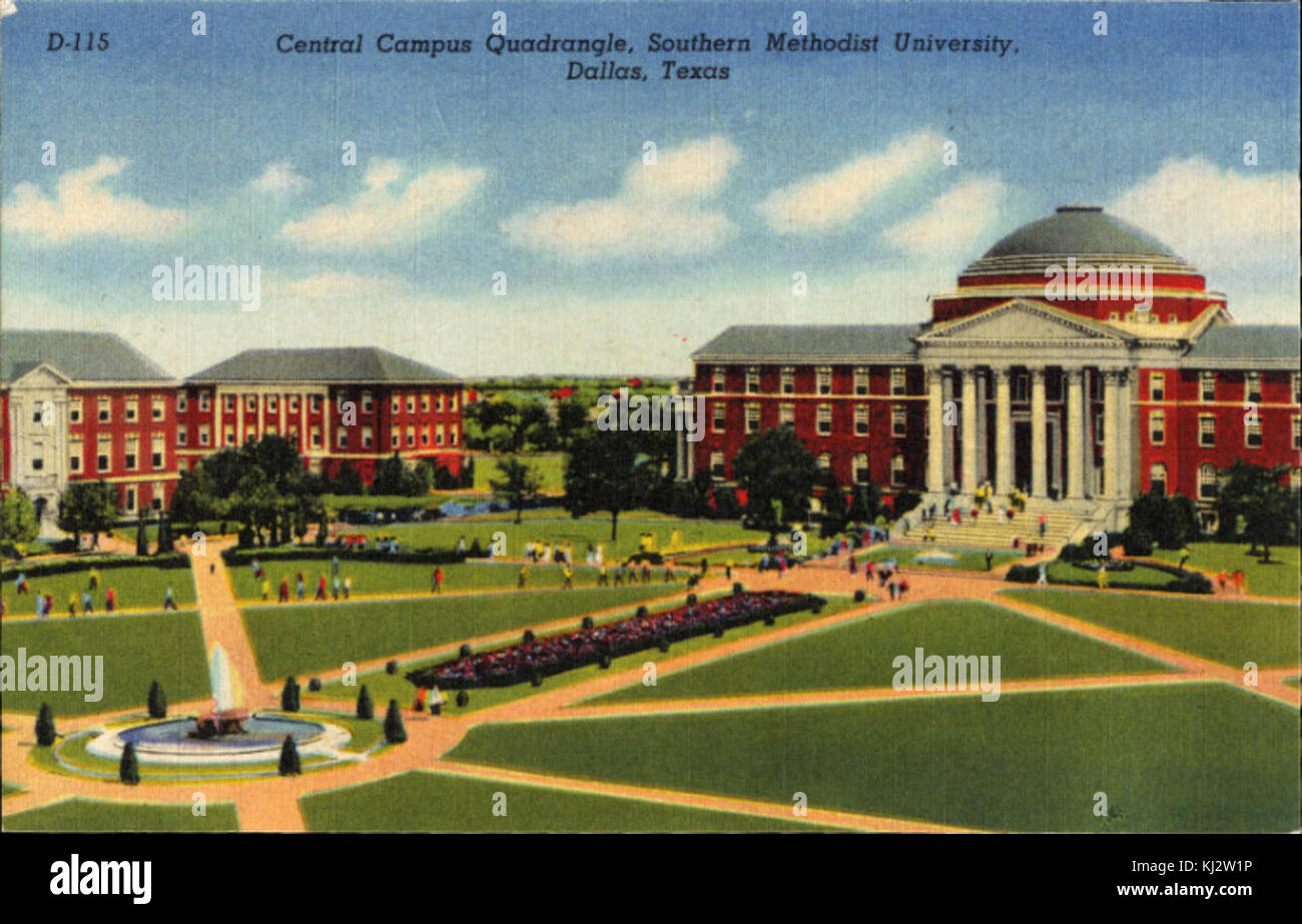 Central Campus Quadrangle Stock Photo - Alamy