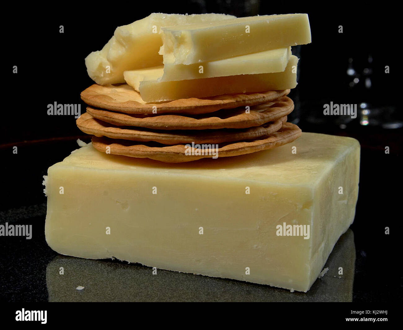 White cheddar cheese Stock Photo - Alamy