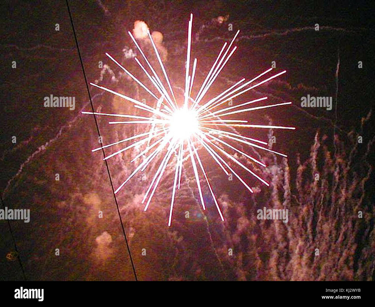 Fireworks sparks light Stock Photo - Alamy