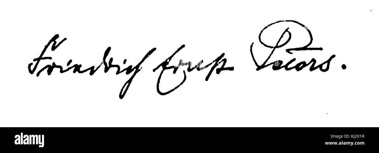 This refers to the 'Fe Peters' handwriting, likely a sample of a ...