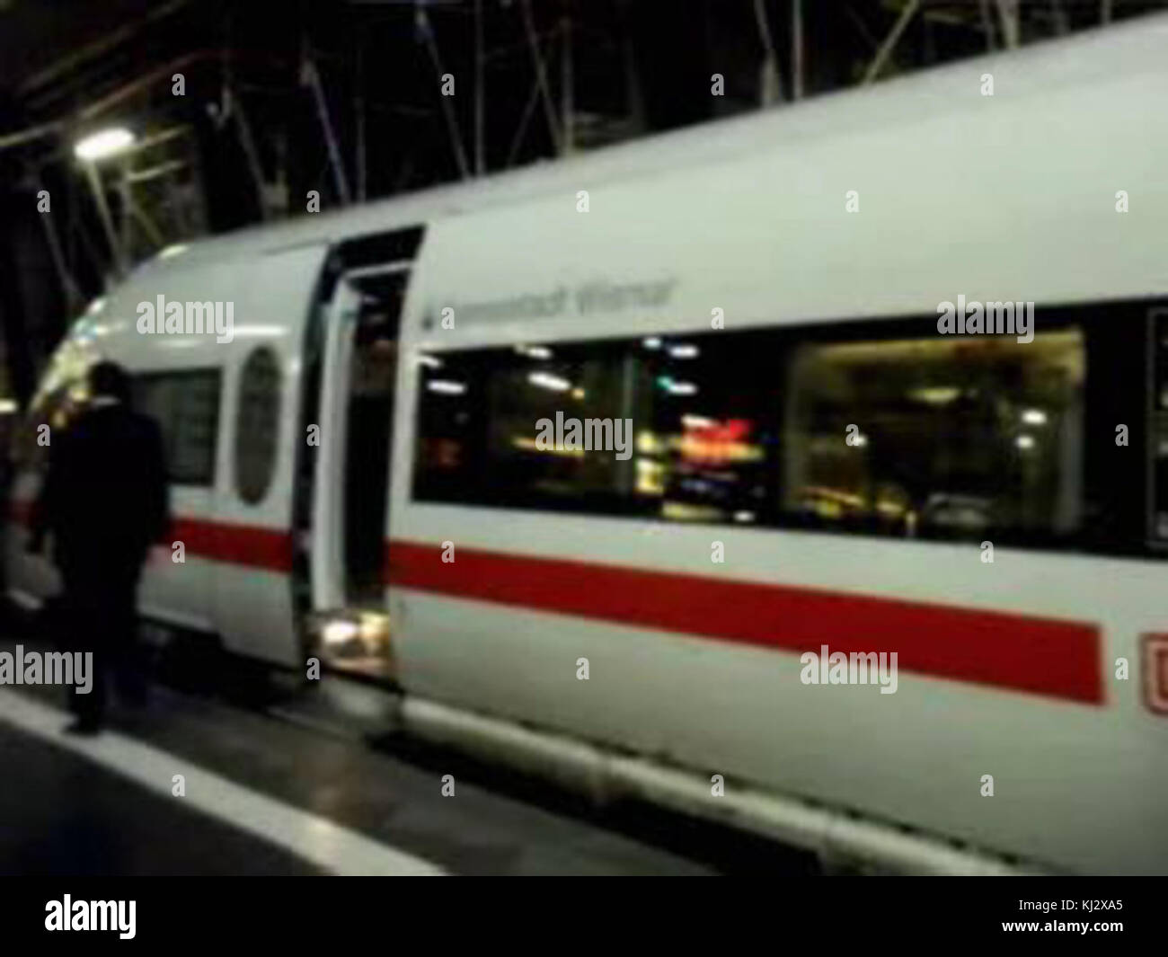 German ICE train Stock Photo - Alamy