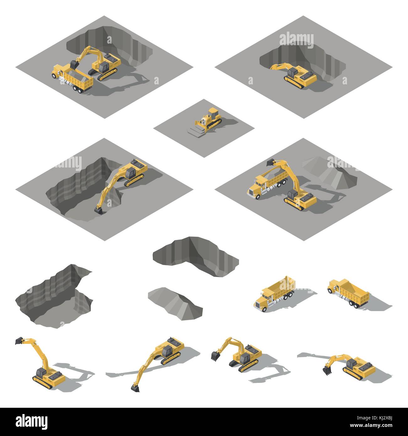 Digs into sand Stock Vector Images - Alamy