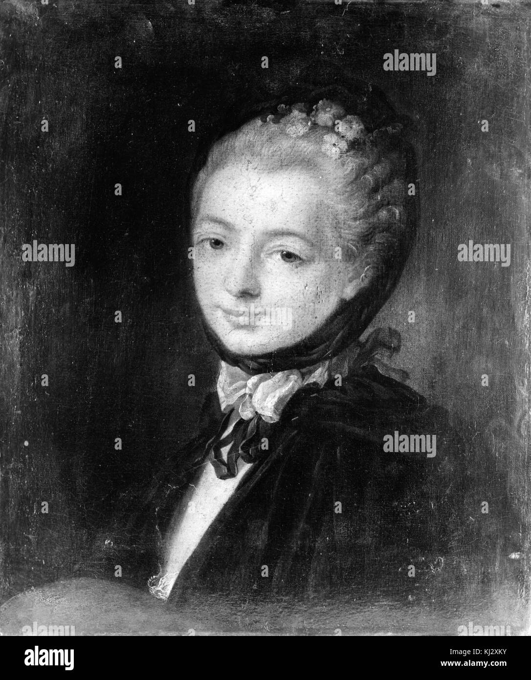 Francois-Hubert Drouais - Portrait of a Young Lady - Walters 37390 ...