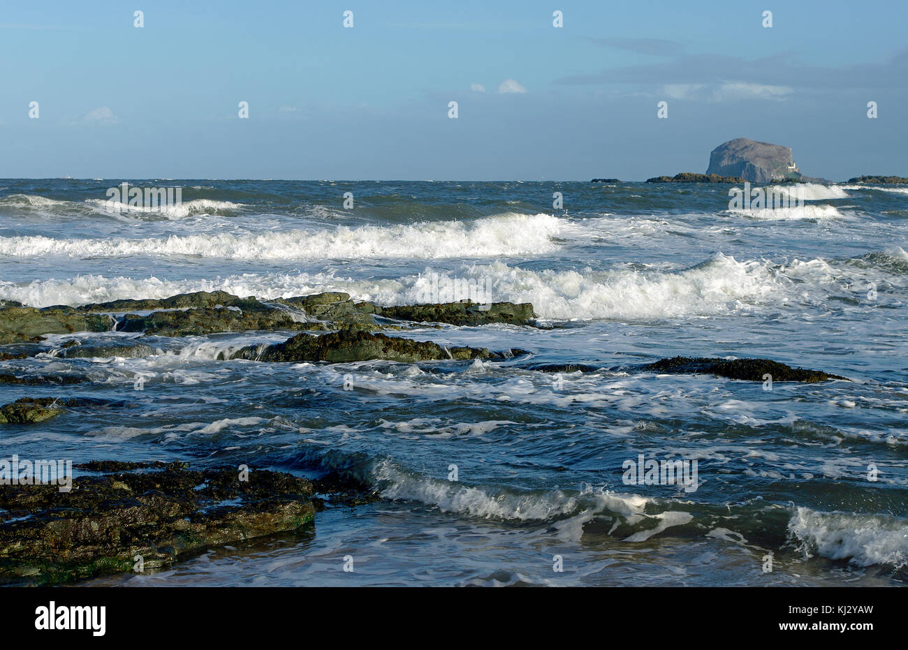 Bass Rock from North Berwick, Scotland Stock Photo - Alamy