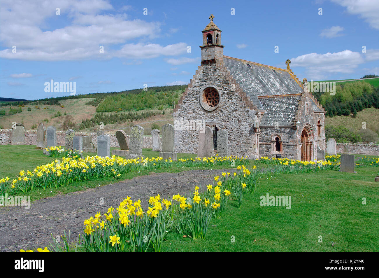 Scottish kirk building and garden hi-res stock photography and images ...
