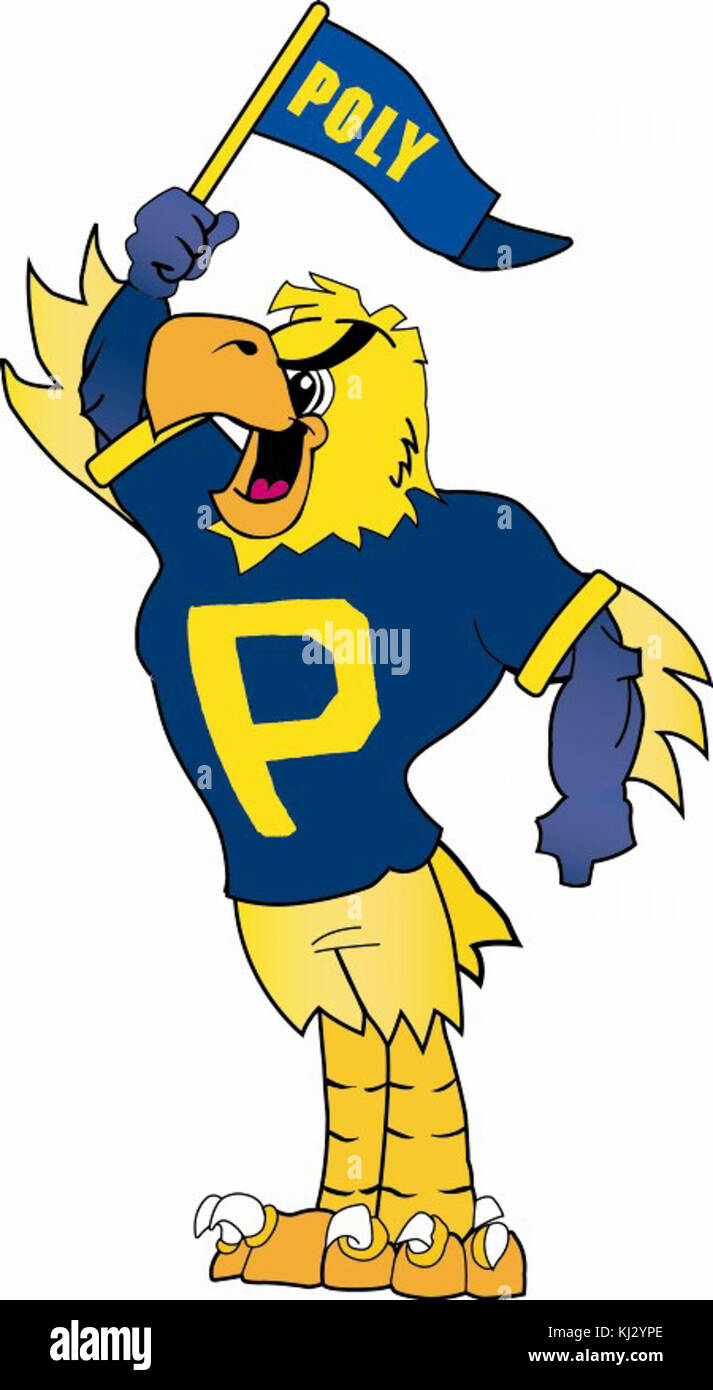 John h francis polytechnic high logo Stock Photo - Alamy