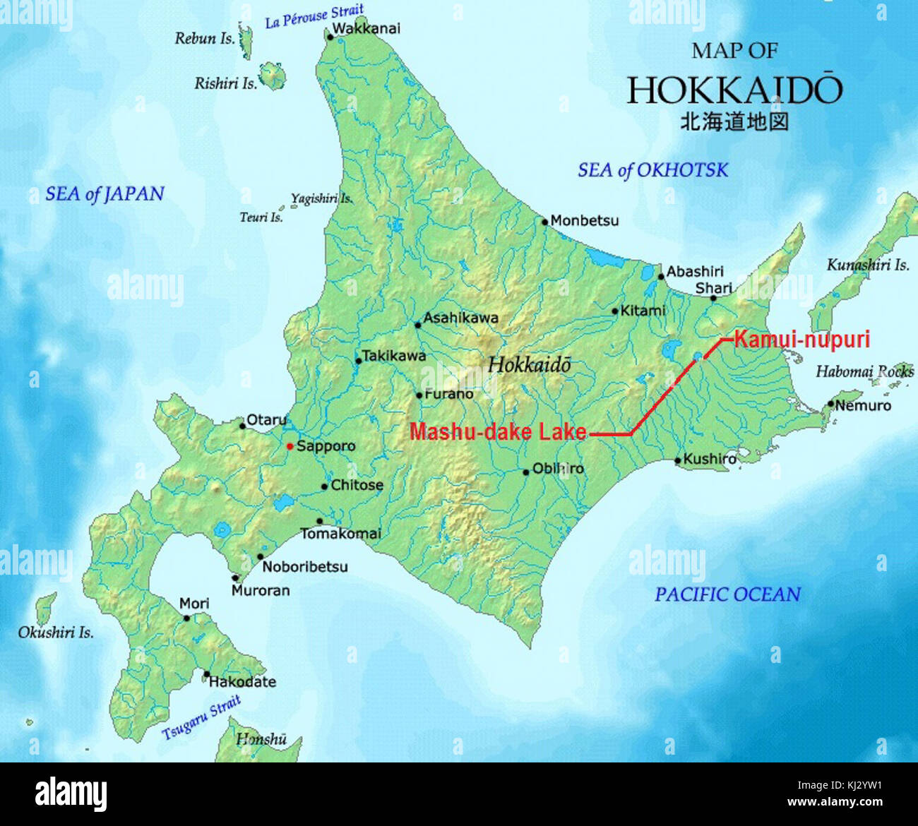 Hokkaido Map Pdf