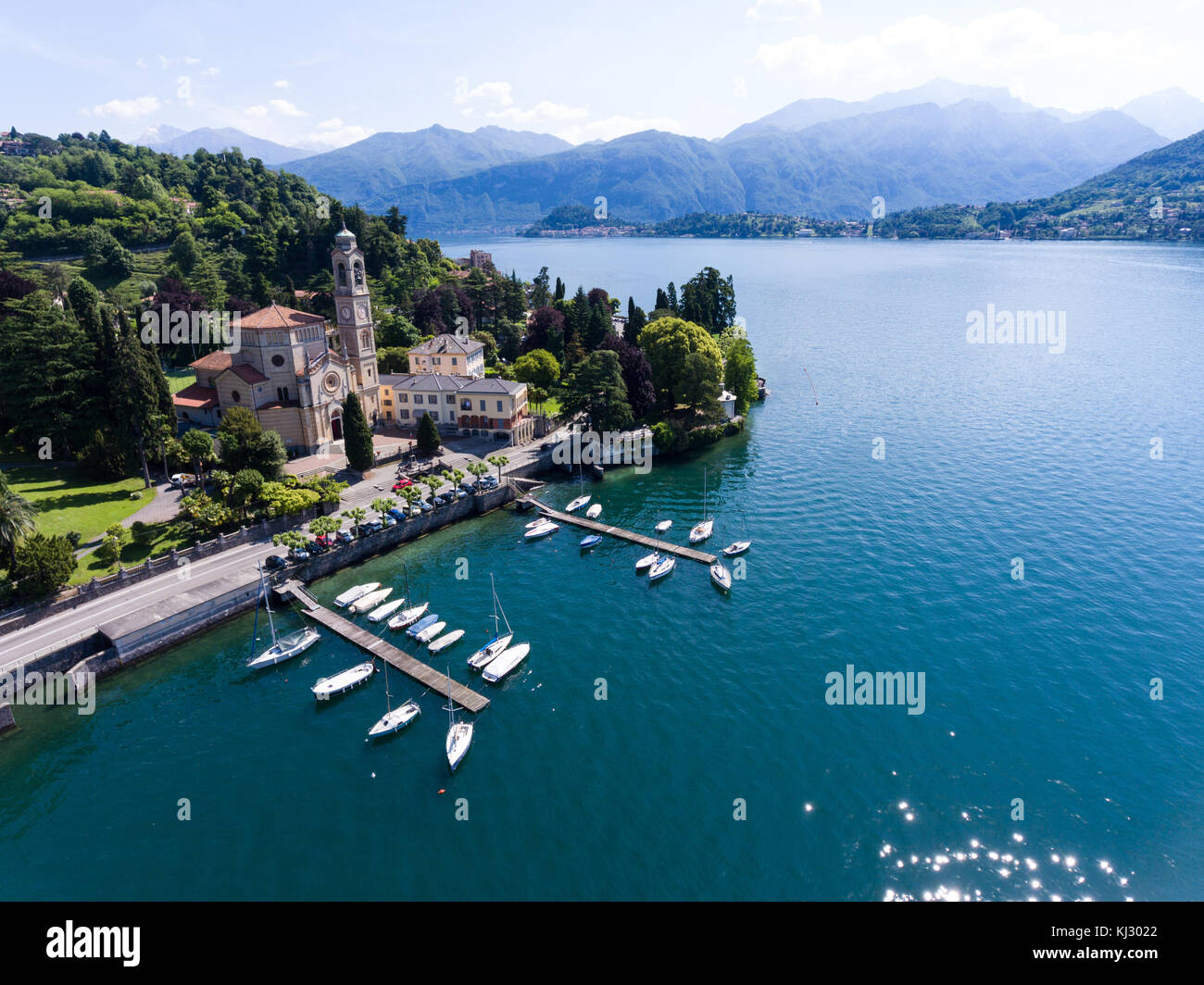 Port of Tremezzo - Tremezzina (Como lake Stock Photo - Alamy
