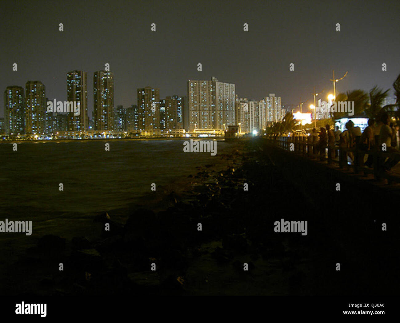 Macau-Zhuhai Skyline seen from Lovers Road Stock Photo - Alamy