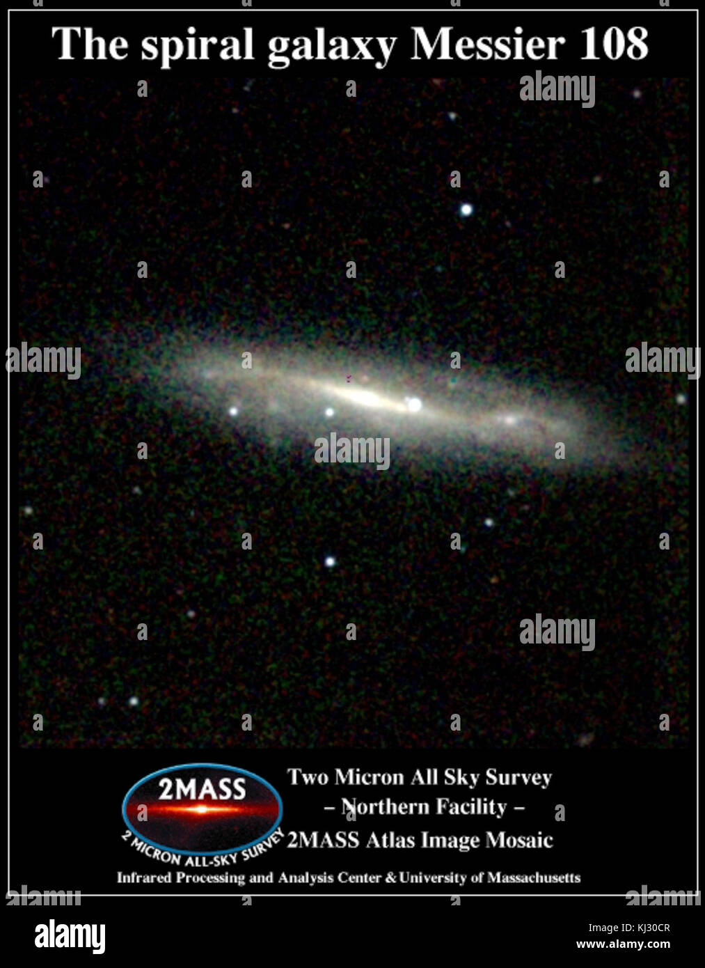Messier 108 2MASS Stock Photo - Alamy