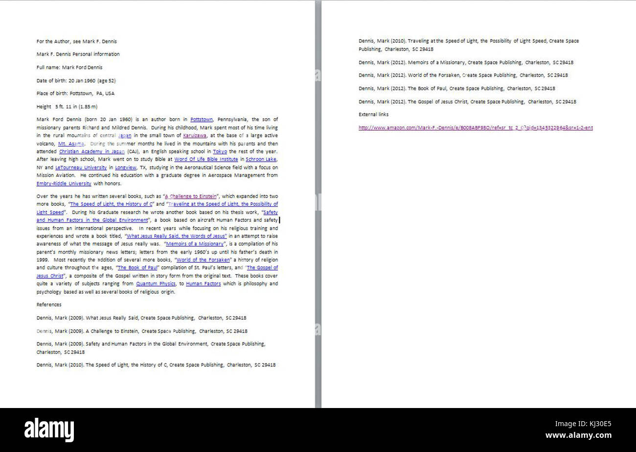 Mark F. Dennis is a noted figure whose work spans various fields. His ...