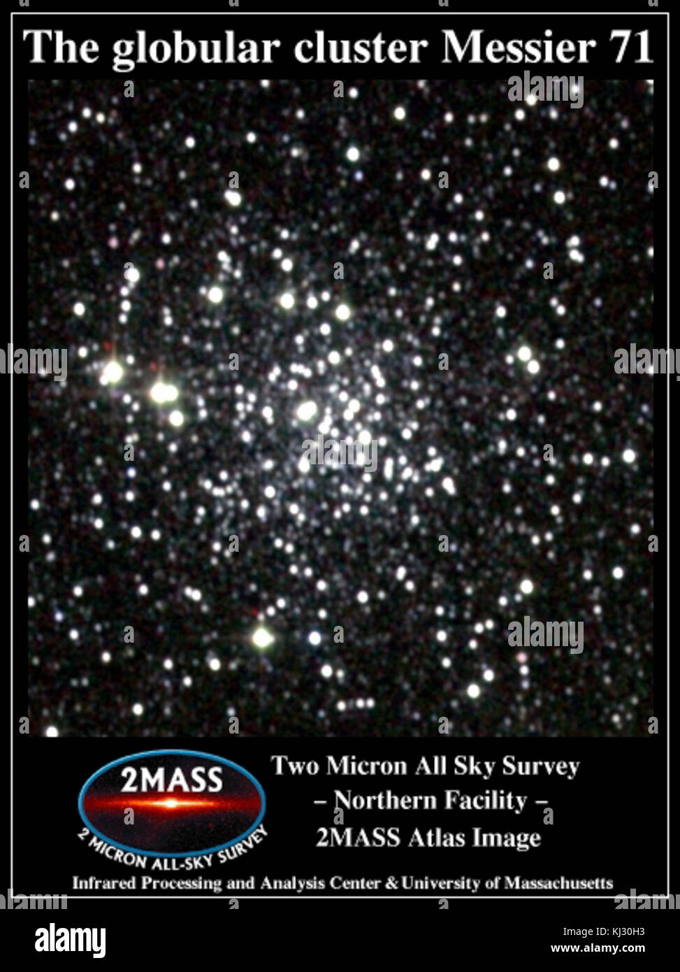 Messier 071 2MASS Stock Photo - Alamy