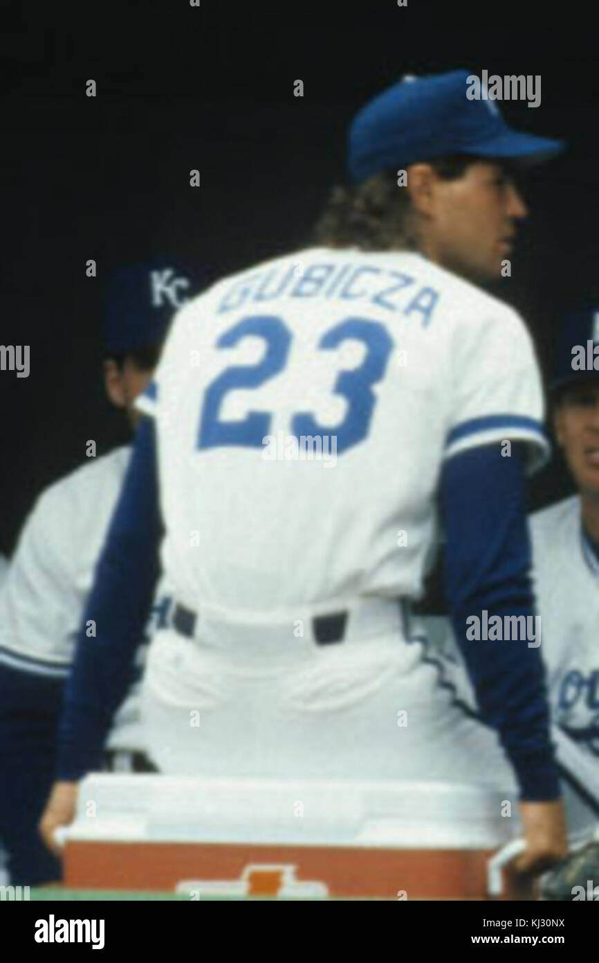 Mark Gubicza 1991 Stock Photo - Alamy