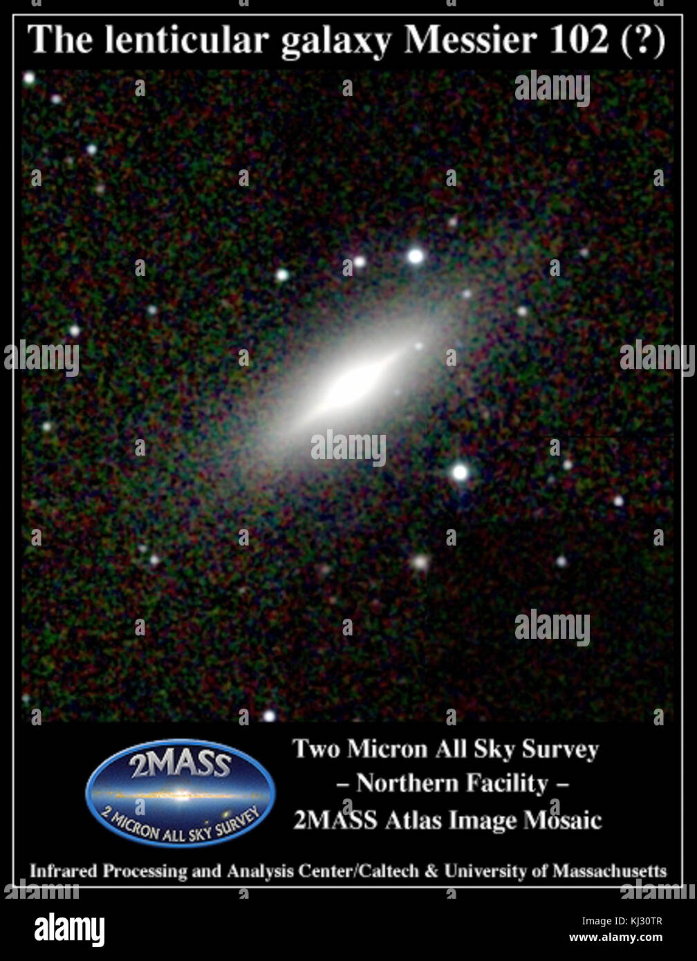 Messier 102 2MASS Stock Photo - Alamy