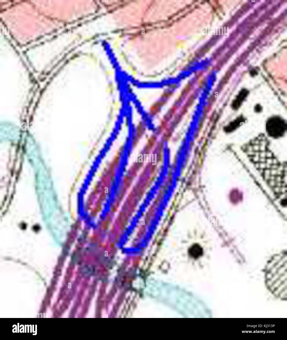 Old NJTP exit 13 Stock Photo - Alamy