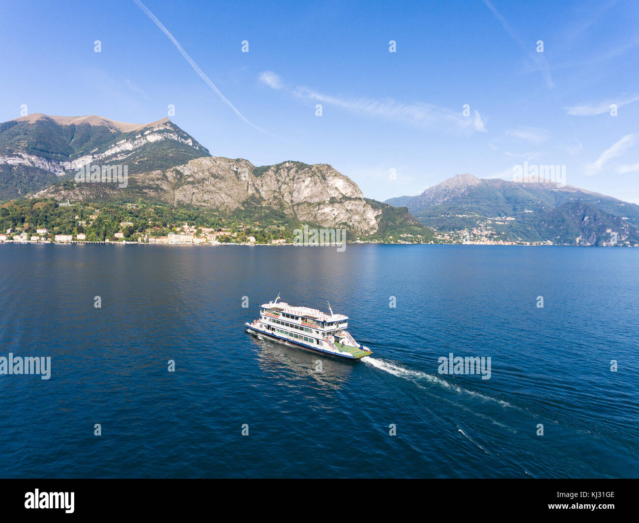 Car ferry bellagio on lake hi-res stock photography and images - Alamy