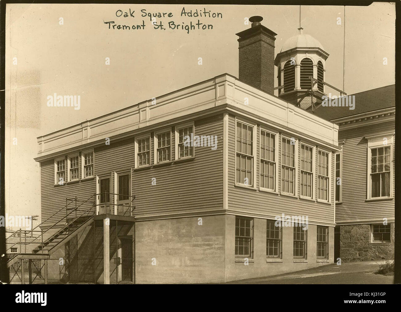 Oak Square Addition - 403002126 - City of Boston Archives Stock Photo ...