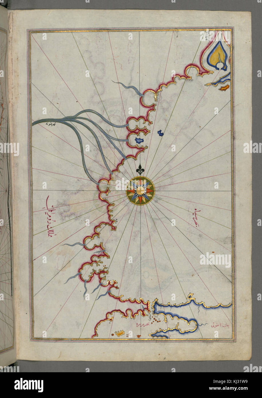 Piri reis map hi-res stock photography and images - Alamy