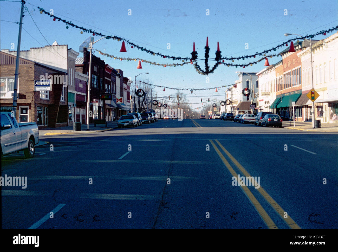 Downtown Marshall IL Stock Photo - Alamy