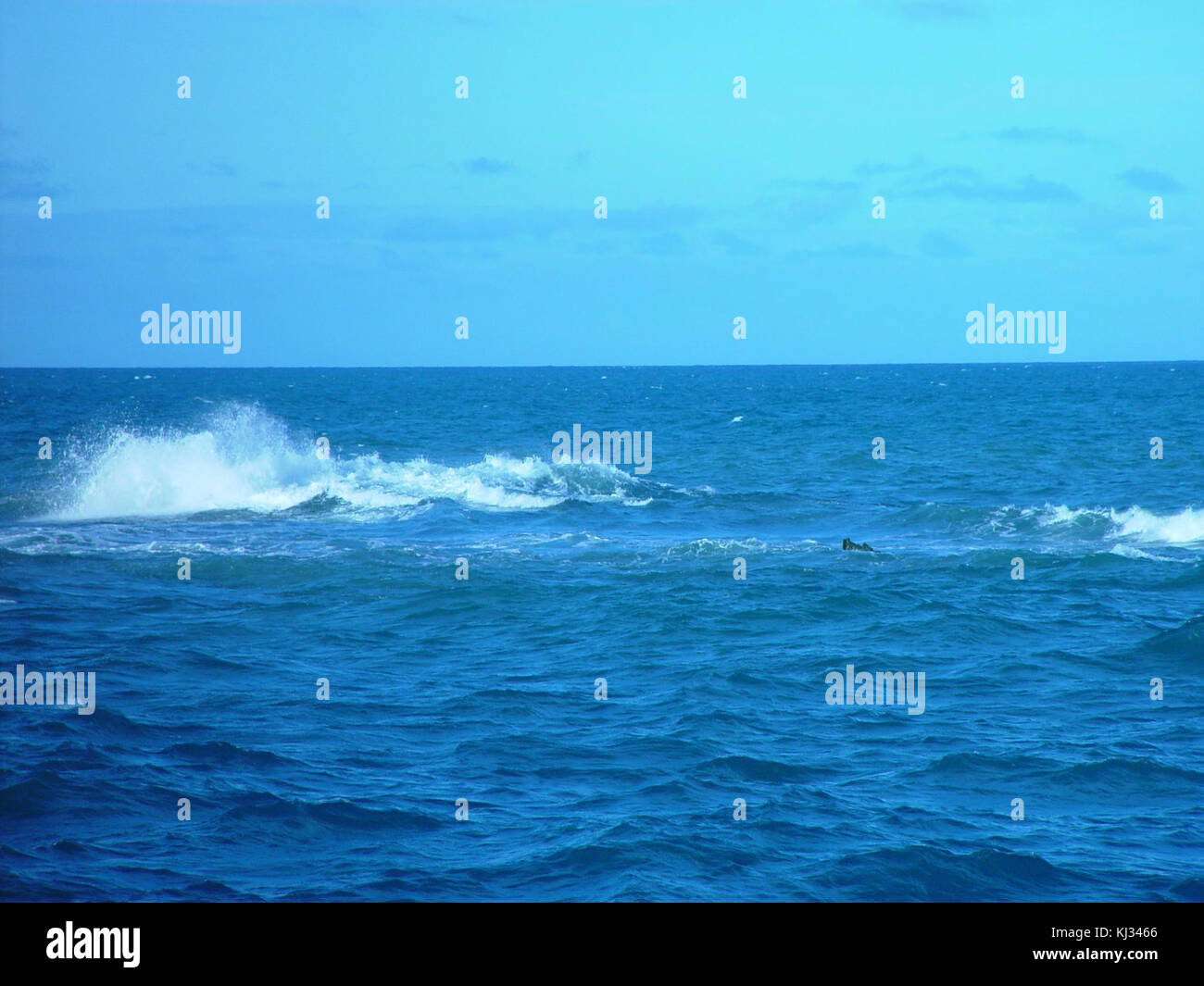 Wave open sea Stock Photo - Alamy