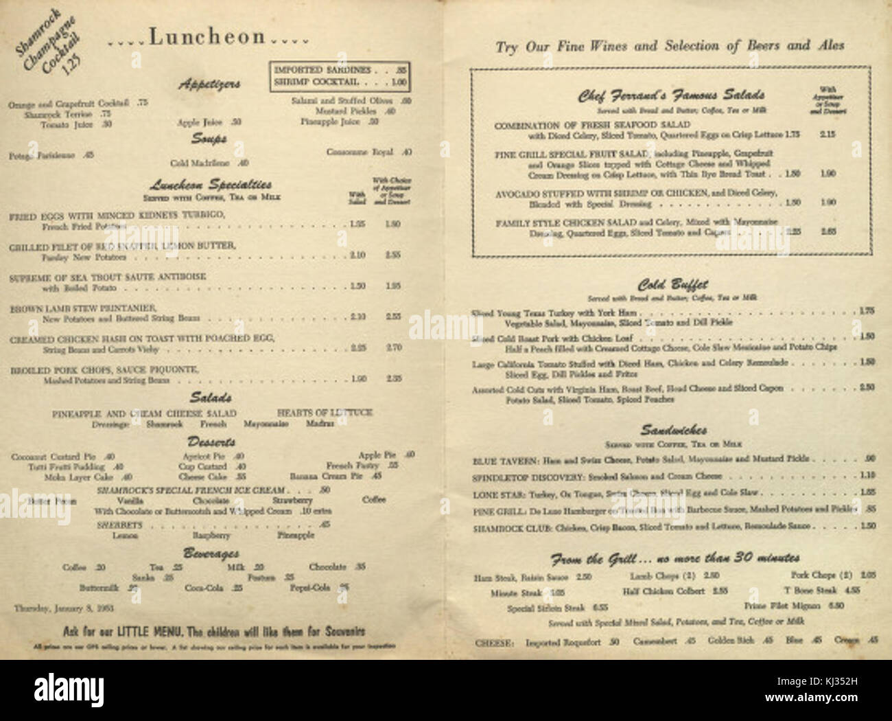 Vintage dining options hi-res stock photography and images - Alamy
