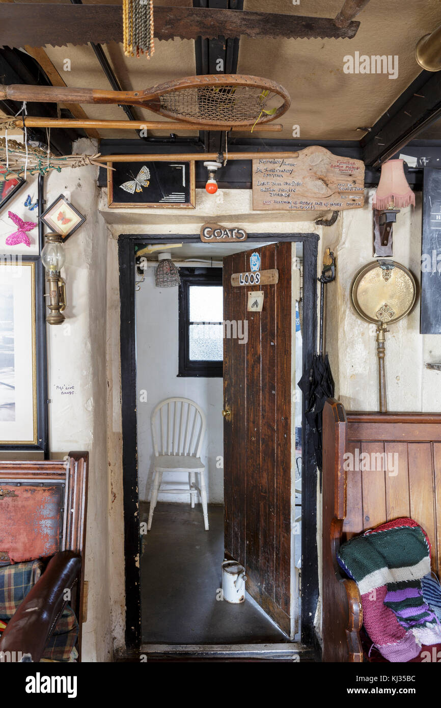 The Pigs Nose Inn, East Prawle, Devon. Traditional English country pub ...