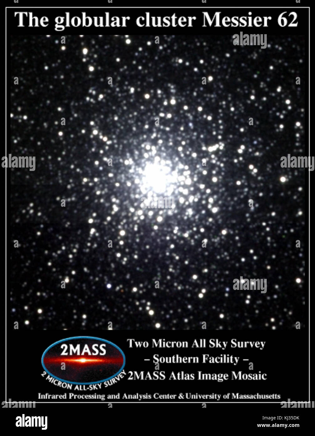 Messier 062 2MASS Stock Photo - Alamy