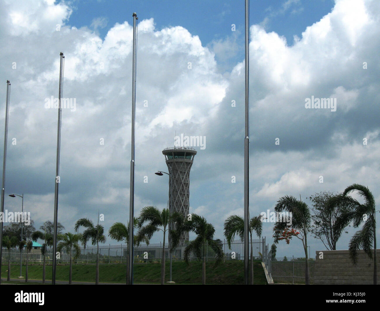 Mattala Rajapaksa International Airport control tower Stock Photo - Alamy