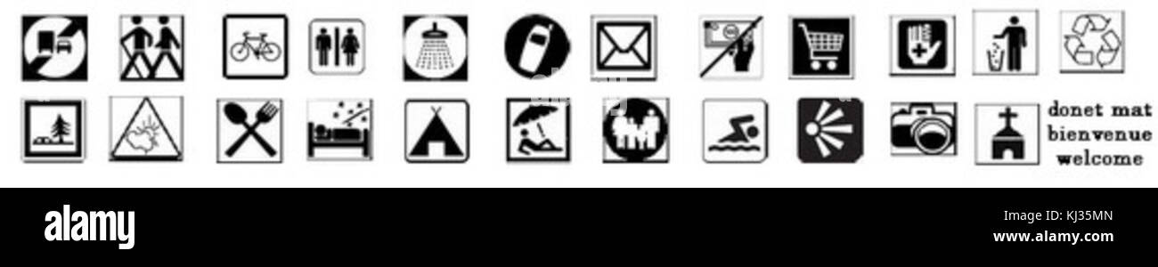 Picto Black and White Stock Photos & Images - Alamy