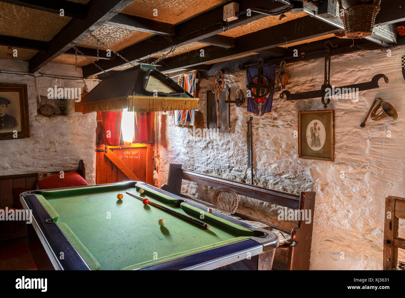 The Pigs Nose Inn, East Prawle, Devon. Traditional English country pub ...